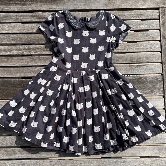 Marks & Spencer | Dresses | 67 Ms Marks Spencer Charcoal Dress Covered ...